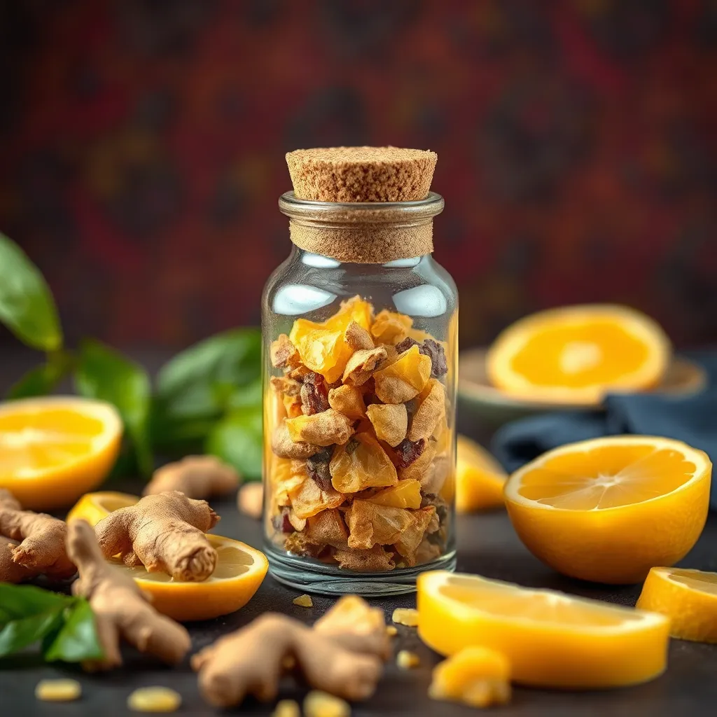 Zencefil Limon Kuru ile Sağlıklı Lezzetler